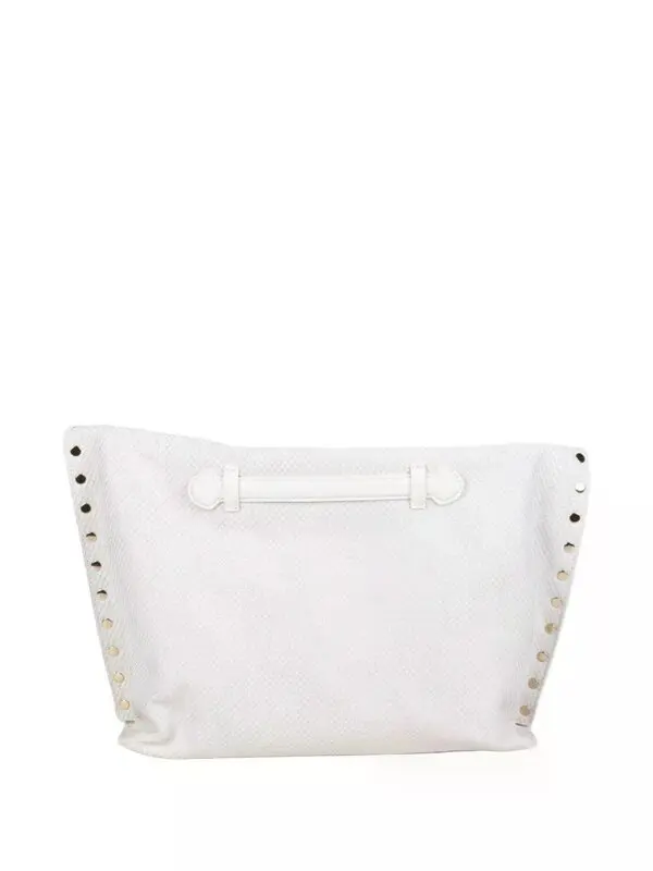 ZANELLATO A Spasso Stud-embellished Tote Bag - White