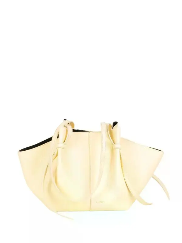 Yuzefi Mochi Leather Clutch Bag - Neutrals