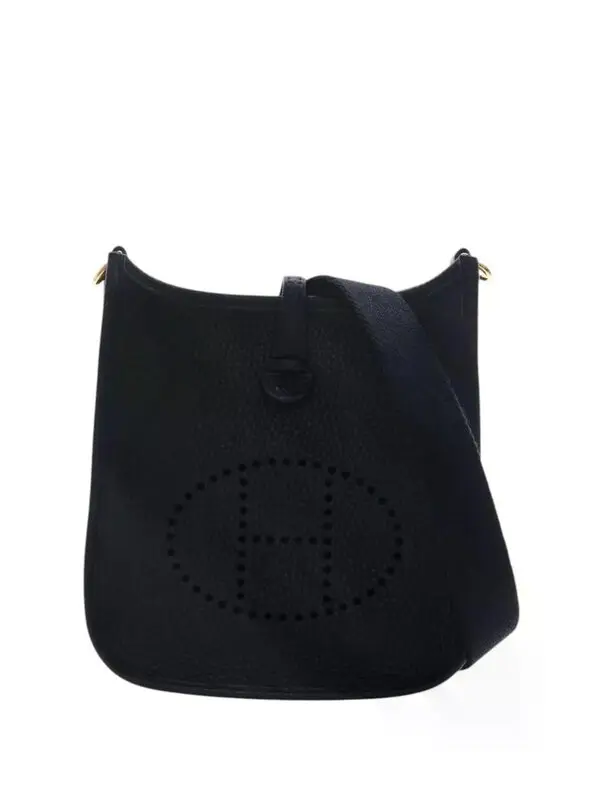 Hermès 2019 Clemence Evelyne 16 Amazone Crossbody Bag - Black
