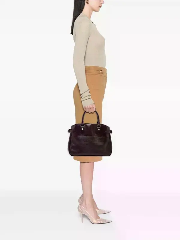 LOUIS VUITTON Epi Passy Pm Handbag - Purple
