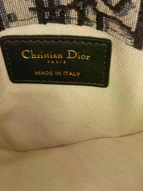 Dior Oblique Canvas Saddle Belt Bag - Blue