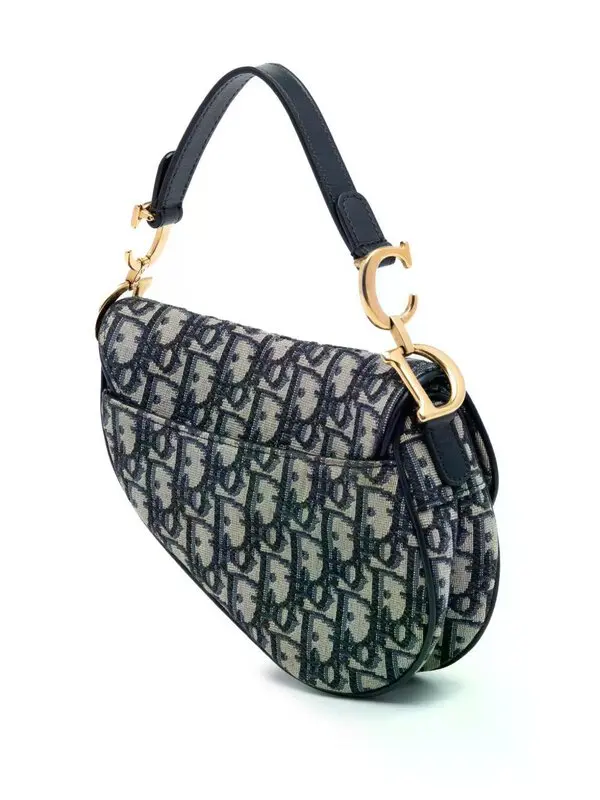 Dior Mini Saddle Bag - Blue