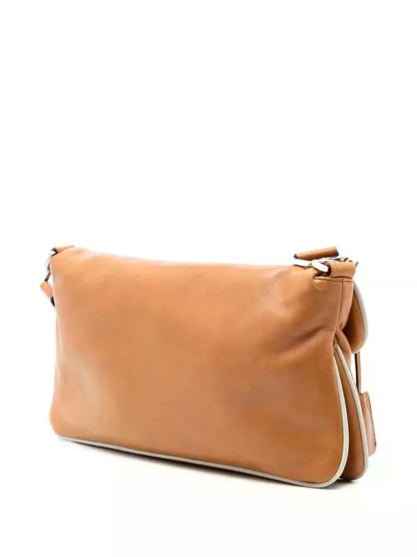 Prada Leather Shoulder Bag - Brown