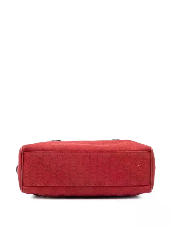 Gucci Gg Canvas Boston Bag