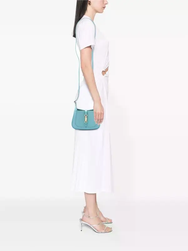 Gucci Jackie 1961 Mini Calfskin Crossbody Bag - Blue
