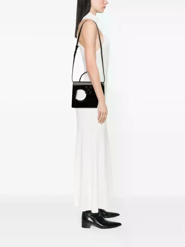 Off-White Leather Meteor Jitney 2.8 Satchel