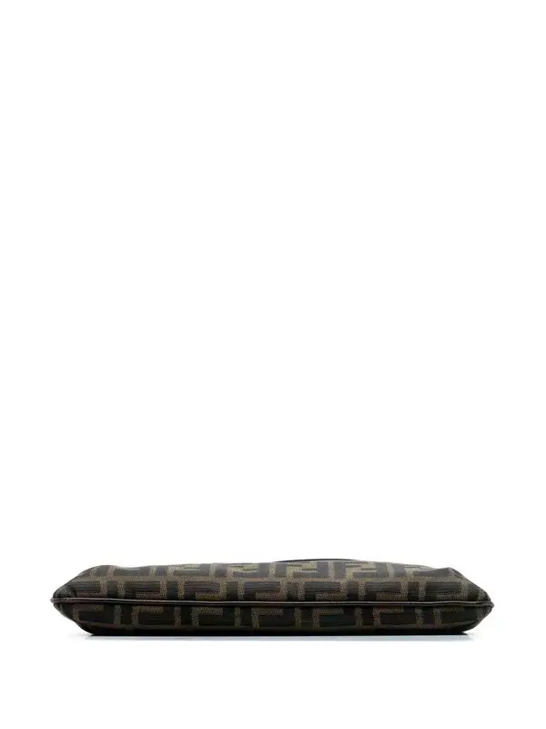Fendi Zucca Canvas Shoulder Bag