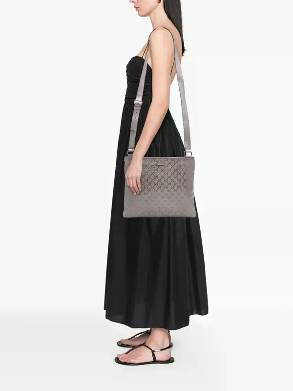 Gucci Gg Imprimé Crossbody Bag - Gold