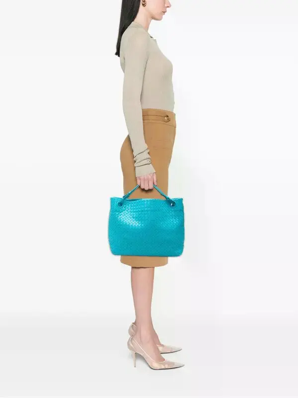 Bottega Veneta Medium Nappa Intrecciato Garda Tote Bag
