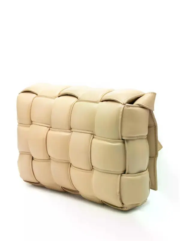 Bottega Veneta Nappa Intrecciato Padded Cassette Crossbody Bag - Brown