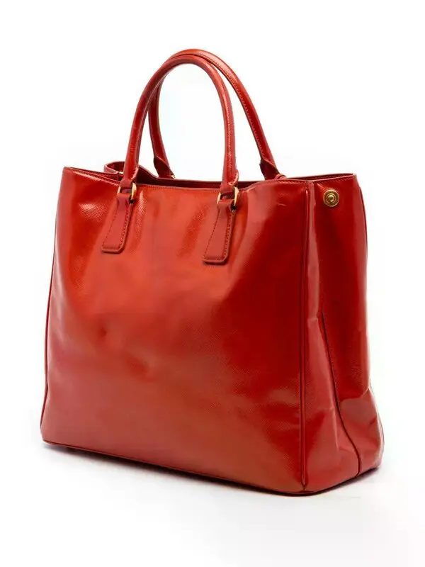 Prada Saffiano Vernice Galleria Satchel