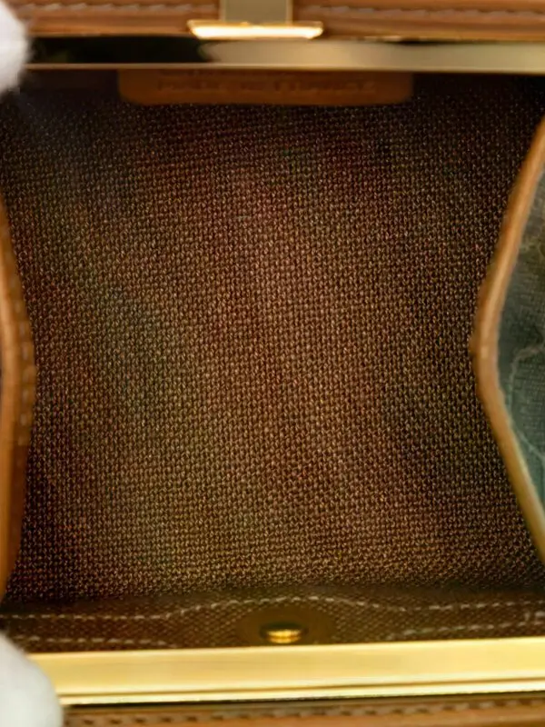 Dior Honeycomb Coated Canvas Coin Pouch