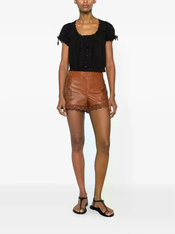 DÔEN Nera Broderie Anglaise Blouse