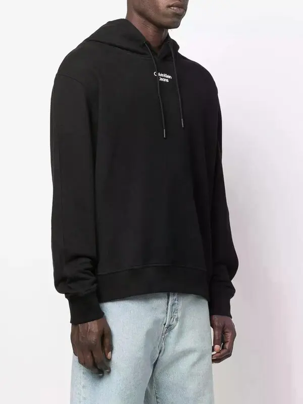 Calvin Klein Logo-print Drawstring Hoodie