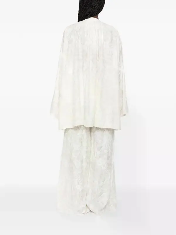 VIKTORIA CHAN Paisley Embroidered Blouse