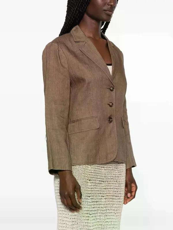 Loro Piana Notched Lapel Single-breasted Jacket