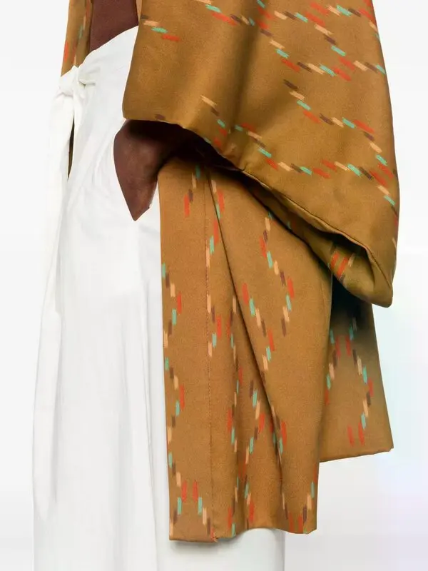 A.N.G.E.L.O. VINTAGE CULT 1990s Ikat-print Kimono Coat