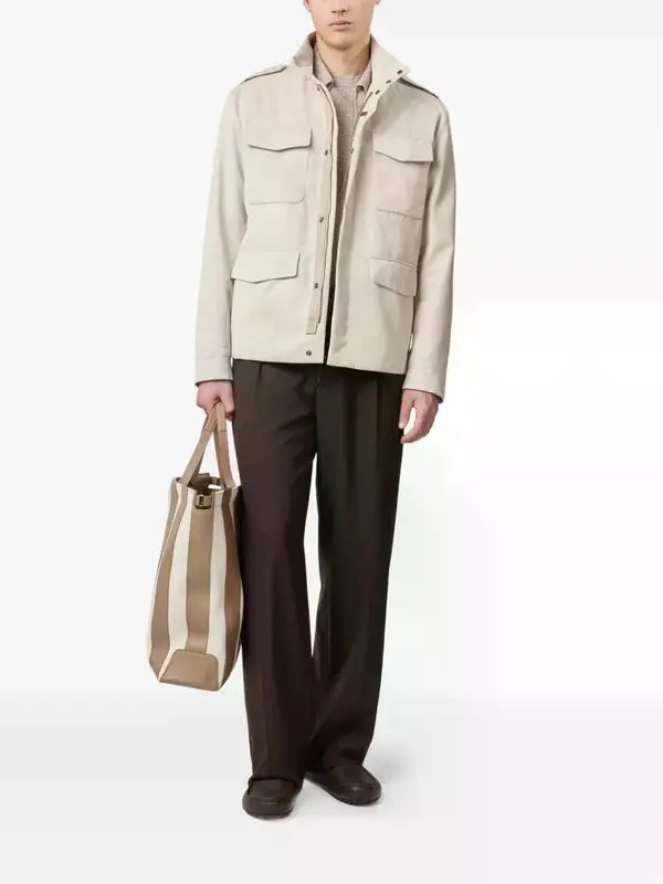 TOD'S Zipped Field Jacket