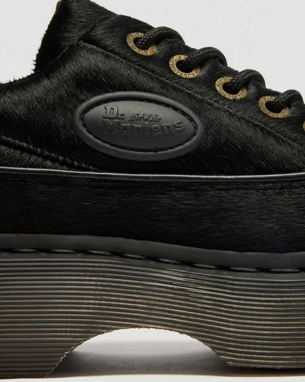 Dr. Martens Buzz 5-eye Hair On Leather Shoes