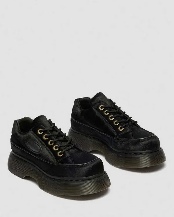 Dr. Martens Buzz 5-eye Hair On Leather Shoes