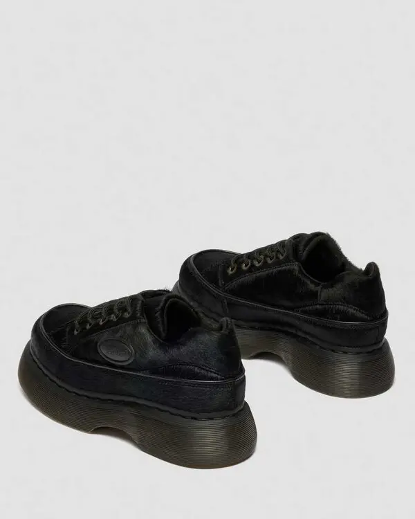 Dr. Martens Buzz 5-eye Hair On Leather Shoes