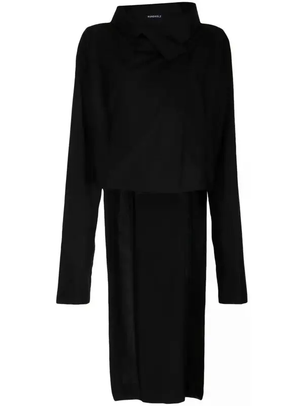 RUNDHOLZ Asymmetrical Cotton Shirt