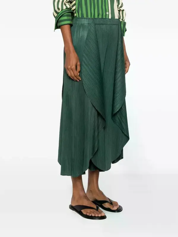 Issey Miyake Pleated Draped Trousers