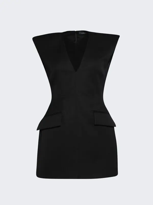 Wardrobe.NYC X Rosie Huntington-whiteley Sculpted Mini Dress