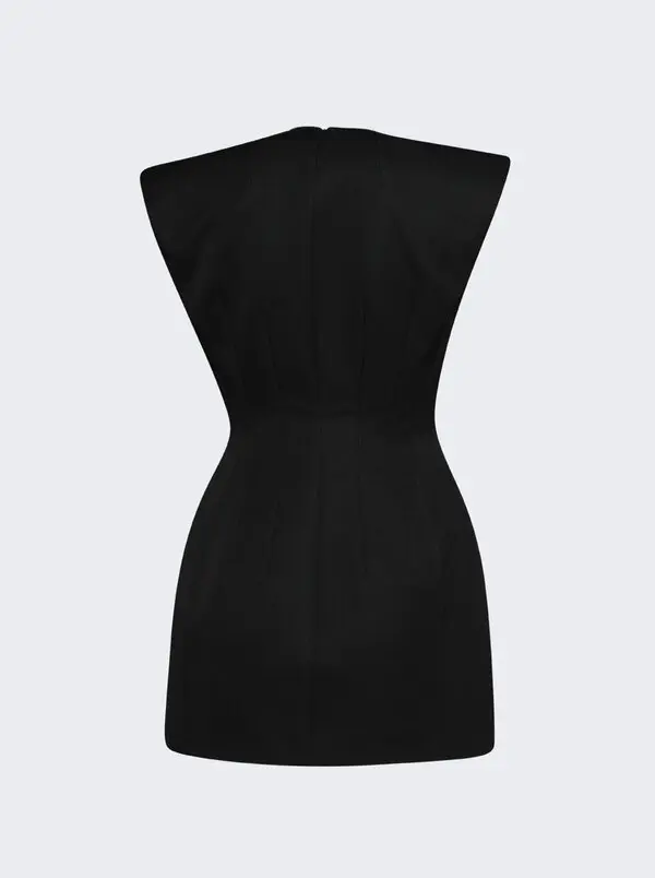 Wardrobe.NYC X Rosie Huntington-whiteley Sculpted Mini Dress