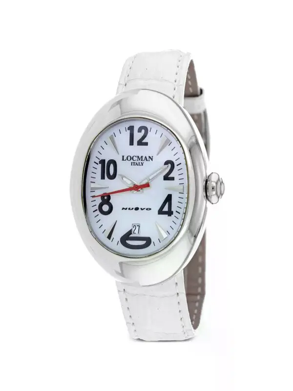 Locman 39mm Watch With Dial - White