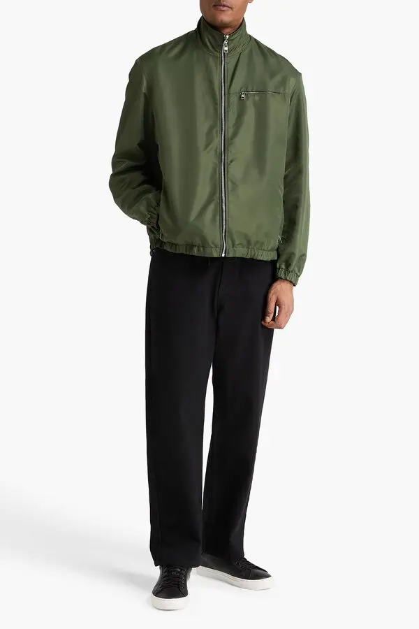 Alexander McQueen Reversible Embroidered Cotton Jacket - Black