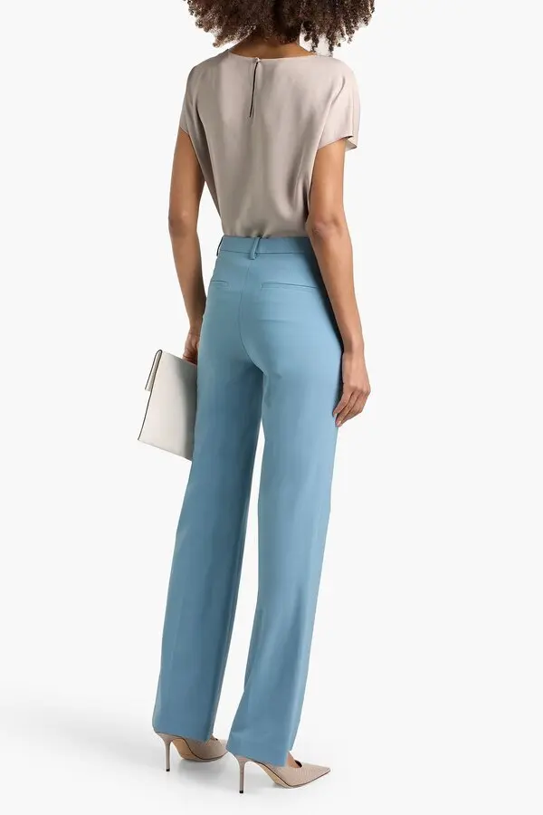 Theory Wool-blend Straight-leg Pants
