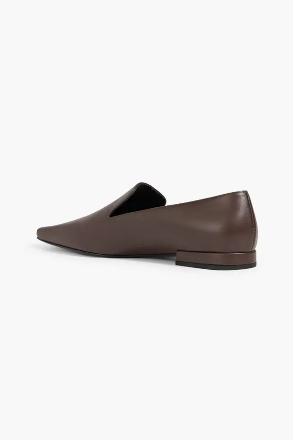 Loulou De Saison Carole Leather Loafers
