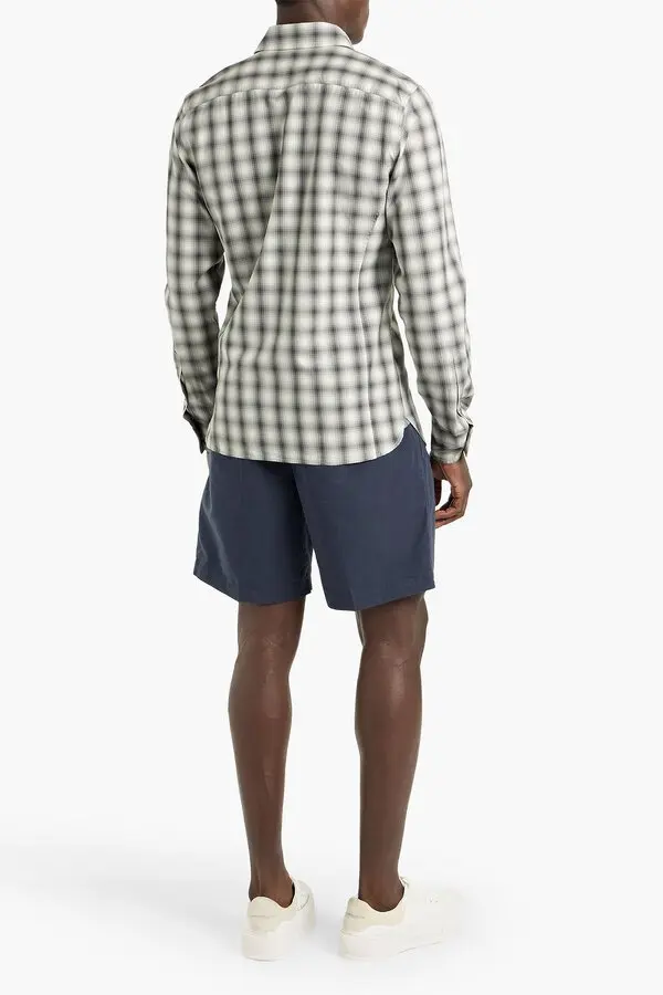 TOM FORD Checked Cottontwill Shirt