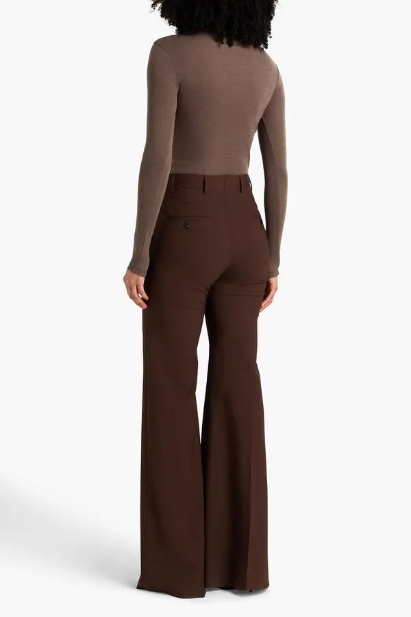 RÓHE Merino Wool Turtleneck Sweater - Chocolate