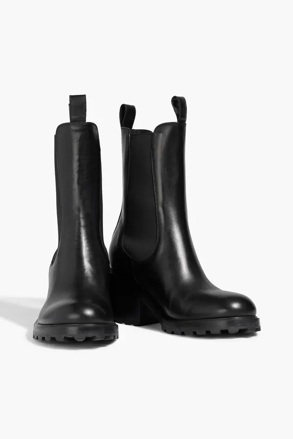 Bally Groanne Leather Chelsea Boots