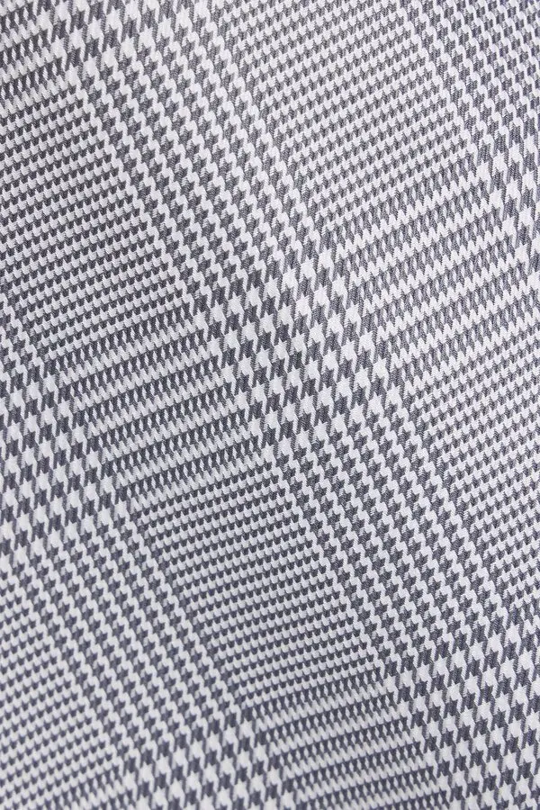 TOM FORD Prince Of Wales Checked Cottonpoplin Shirt - Gray
