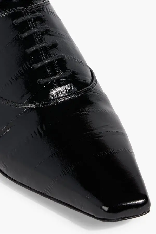 Loulou De Saison Conrad Patent Leather Brogues