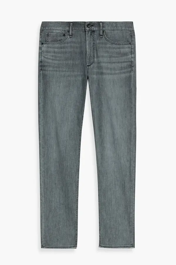 Rag & Bone Fit 2 Airflex Slim-fit Denim Jeans - Gray