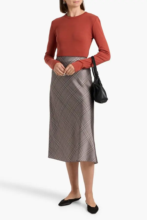 Vince Pima Cotton And Modal-blend Jersey Top