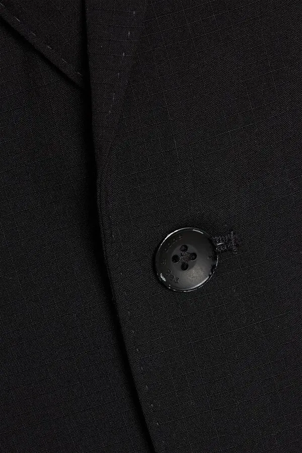 Rag & Bone Butler Woolblend Ripstop Blazer - Black