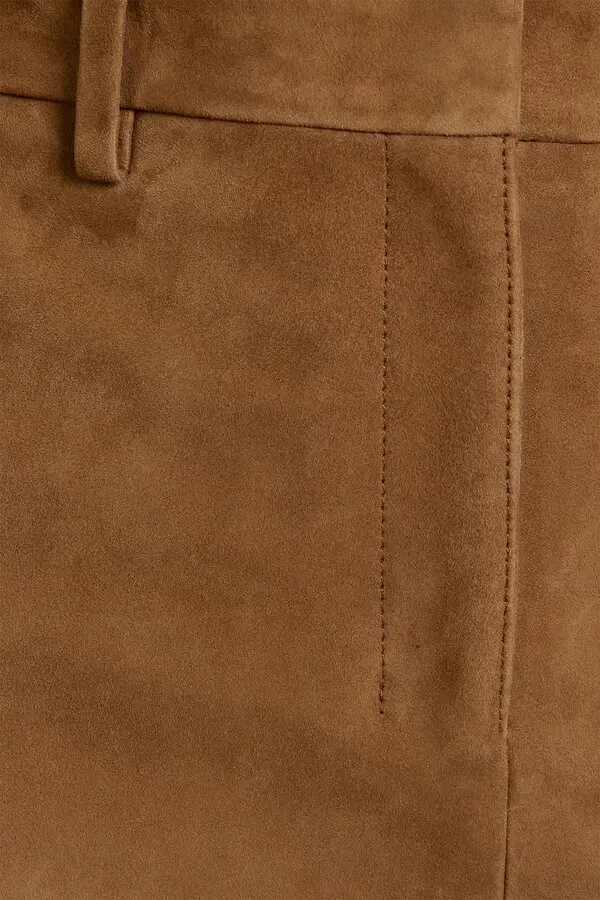 Theory Suede Mini Skirt