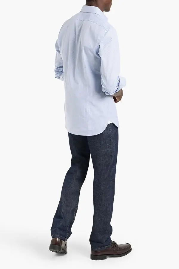 TOM FORD Gingham Cottonjacquard Shirt
