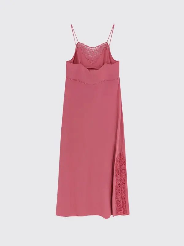 Chloé Lace Trim Slip Dress
