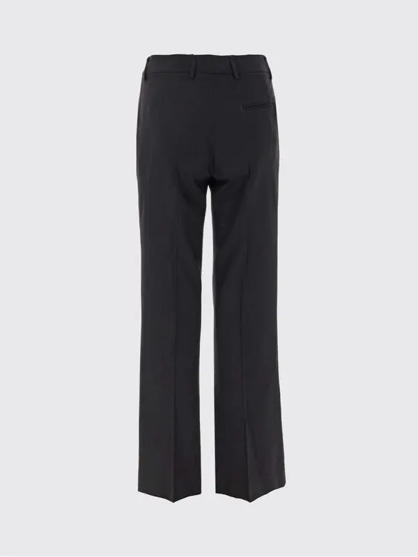 PT TORINO Tailored Wide Leg Pants - Black