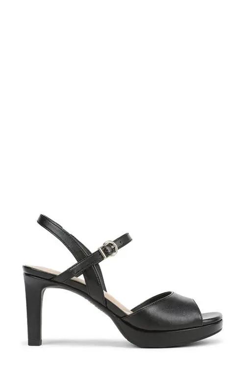 LIFESTRIDE Gwendolyn Ankle Strap Platform Sandal - Blackfa