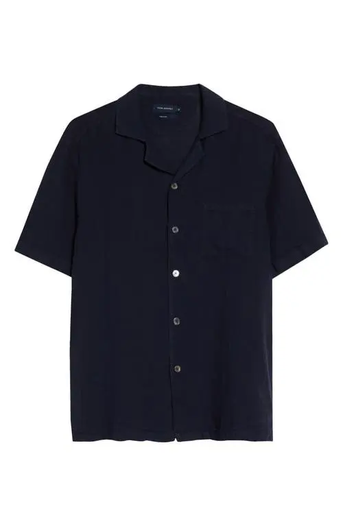Thom Sweeney Linen Camp Shirt
