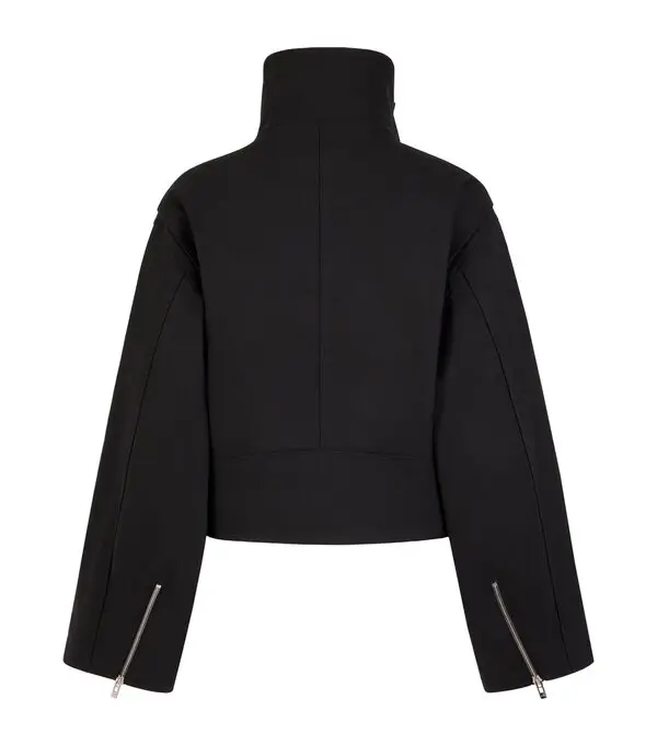 Alaïa Layered Biker Jacket - Clear