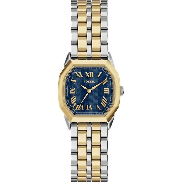 Fossil Harlow Octagonal Case Two-tone Bracelet Watch - Two Tone