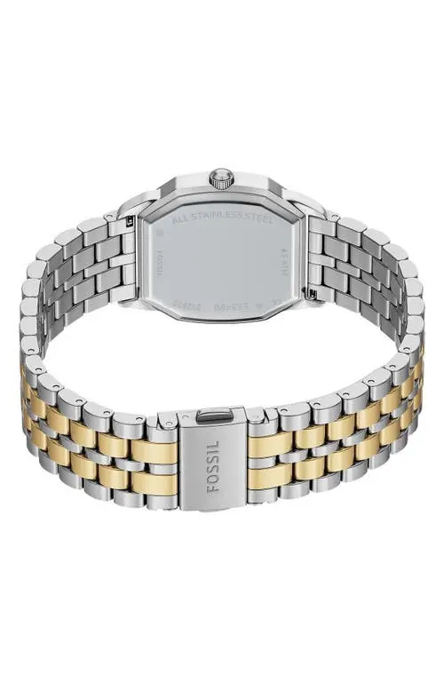 Fossil Harlow Octagonal Case Two-tone Bracelet Watch